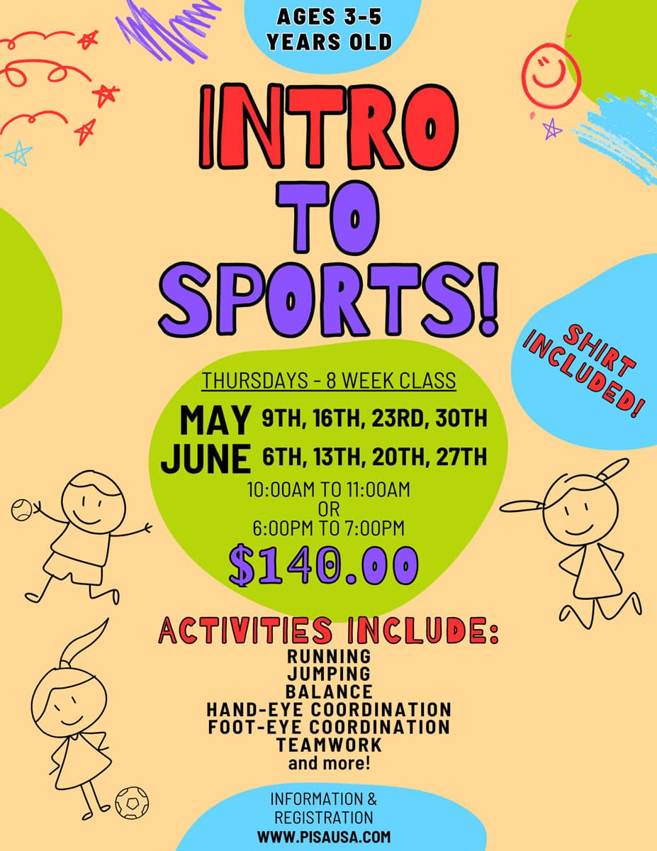 Intro to Sports Classes at PISA