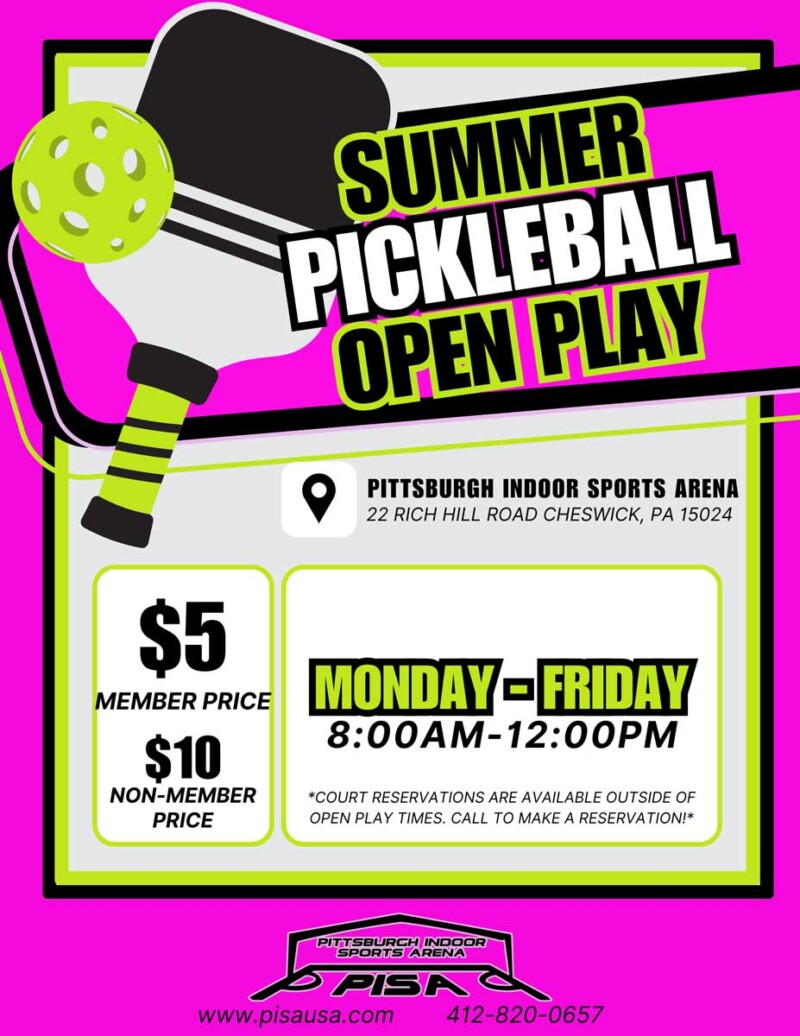 PISA - Pittsburgh Indoor Sports Arena - Your Home for Indoor Sports!